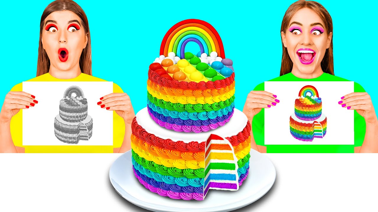 谁画它更好地接受奖品的挑战 | 瘋狂挑戰 DaRaDa Challenge - YouTube