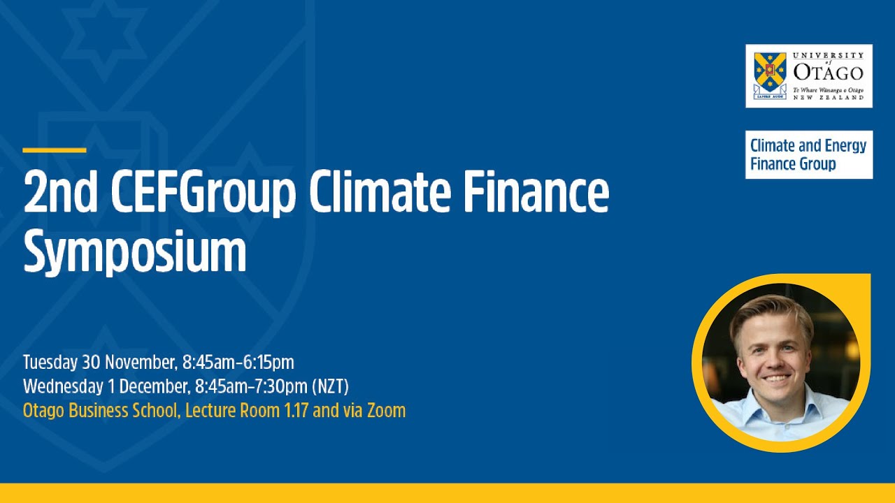 [KEYNOTER] Andreas Hoepner - Climate Change and the EU Regulatory ...