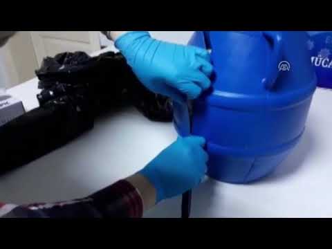 Peynir bidonunda uyuşturucu ele geçirildi