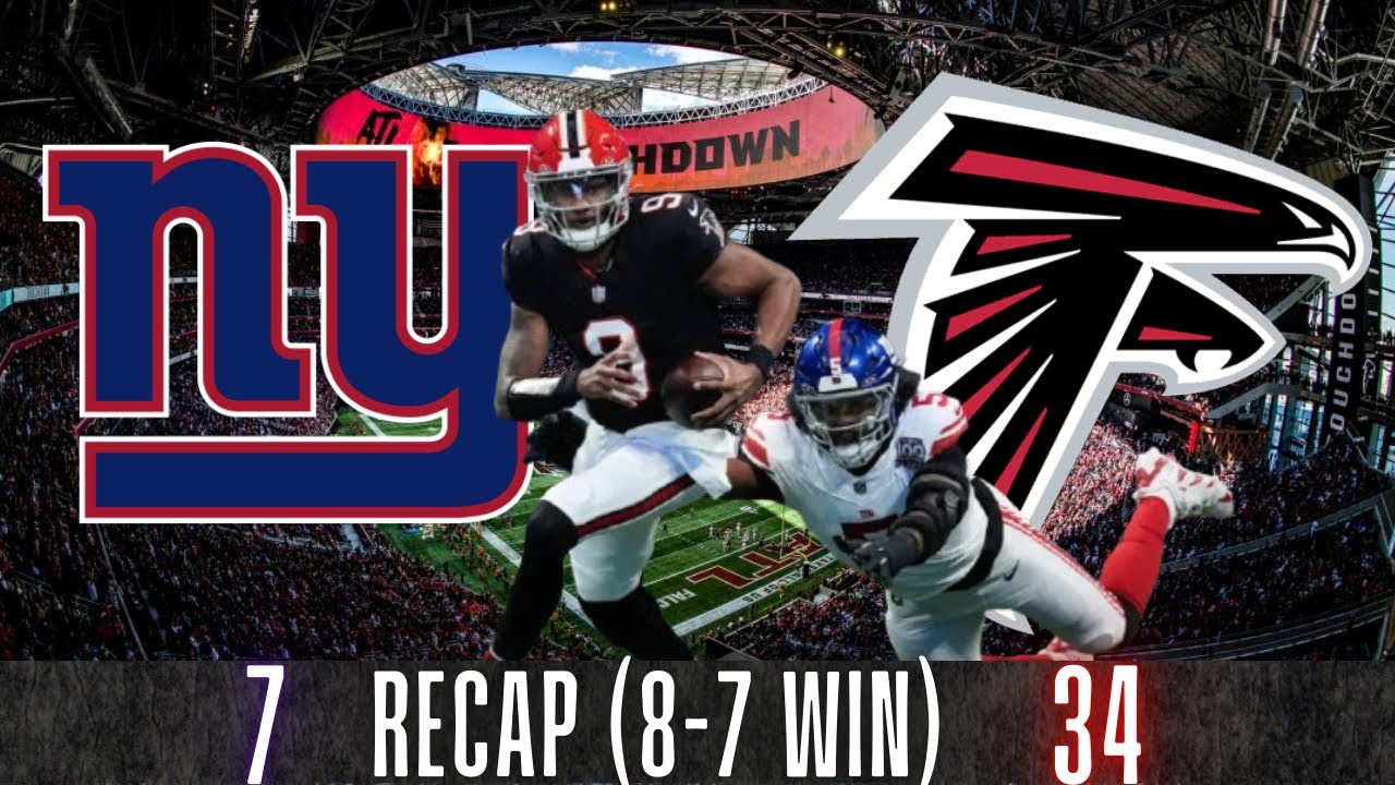New York Giants vs Atlanta Falcons Recap 2024 (Week 16) - YouTube