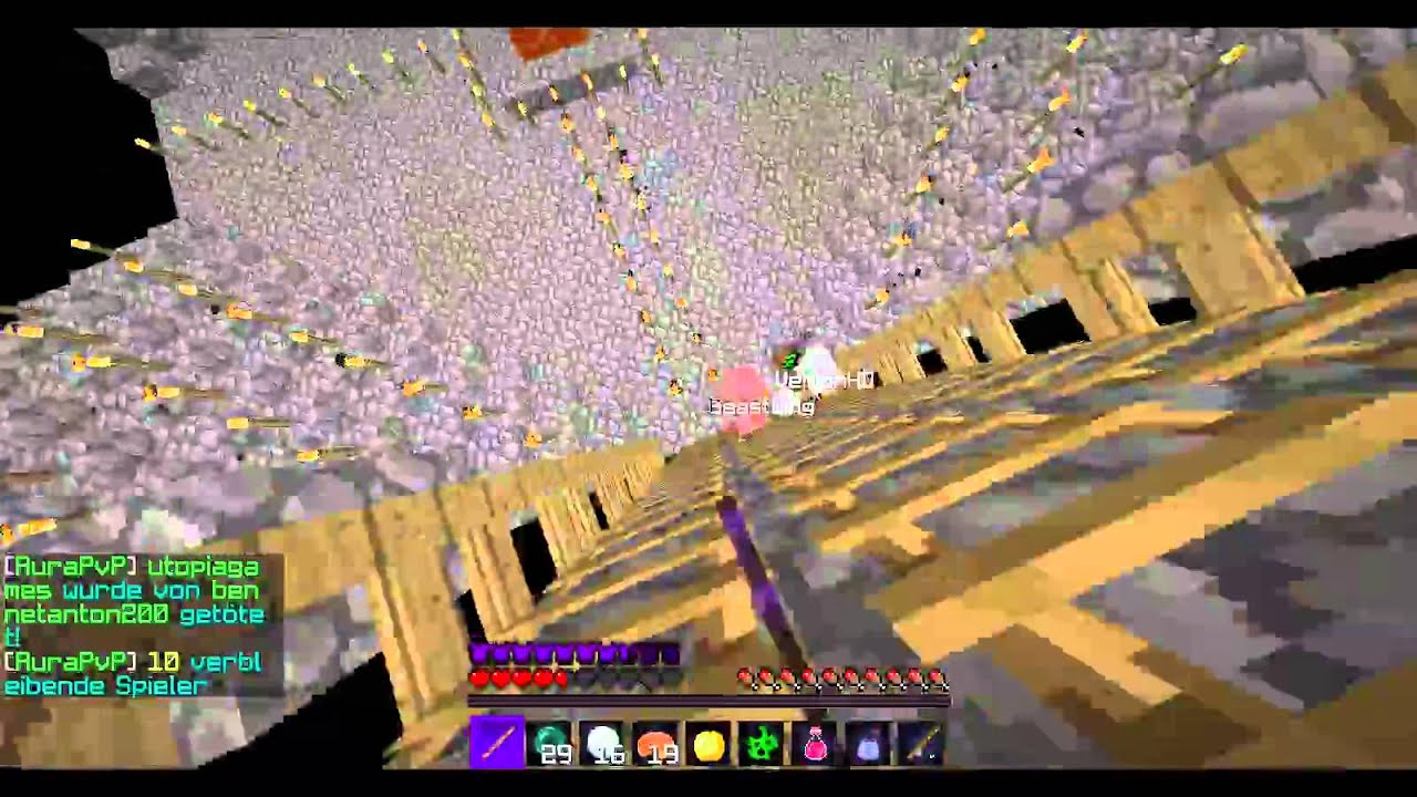 MINECRAFT AURA PVP - YouTube