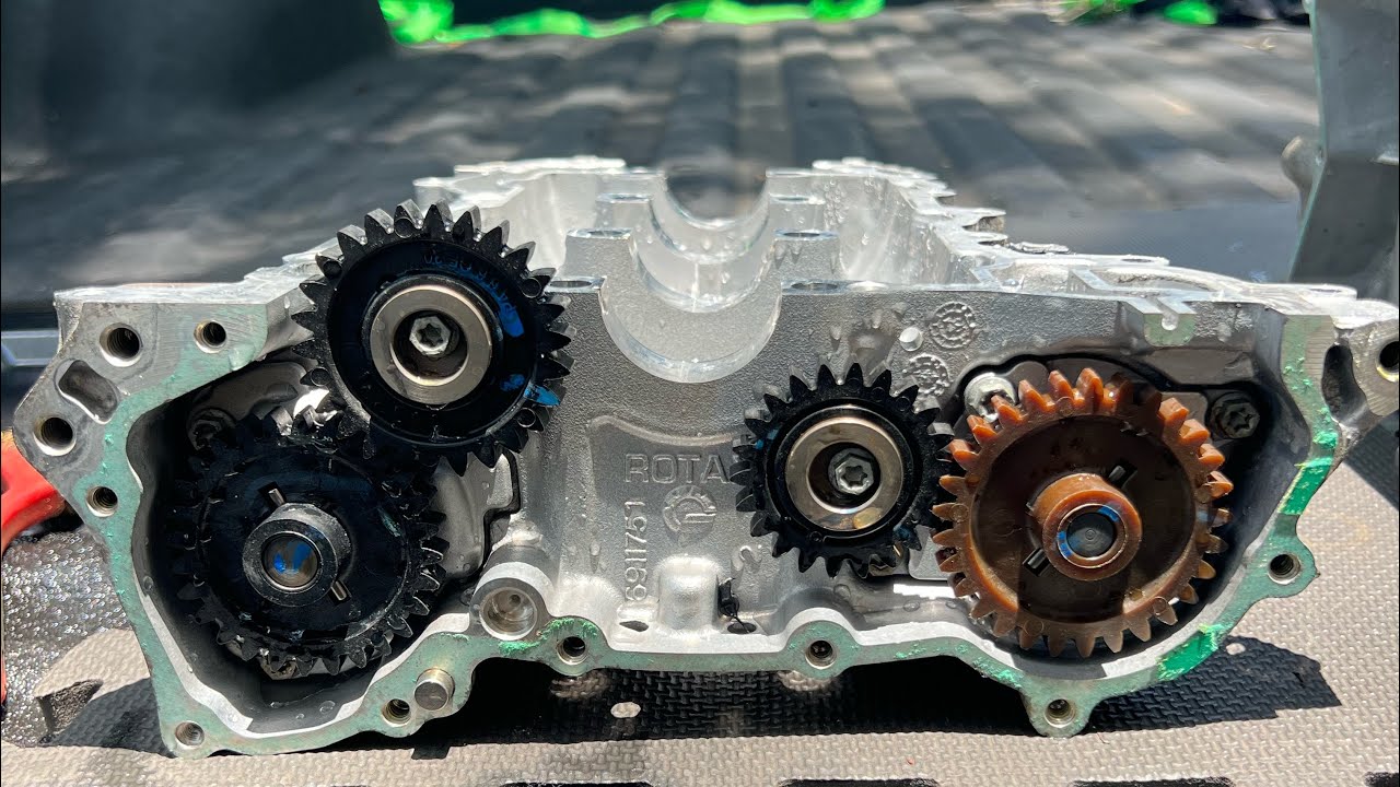 How to Remove Sea-Doo Spark Oil Pump - YouTube