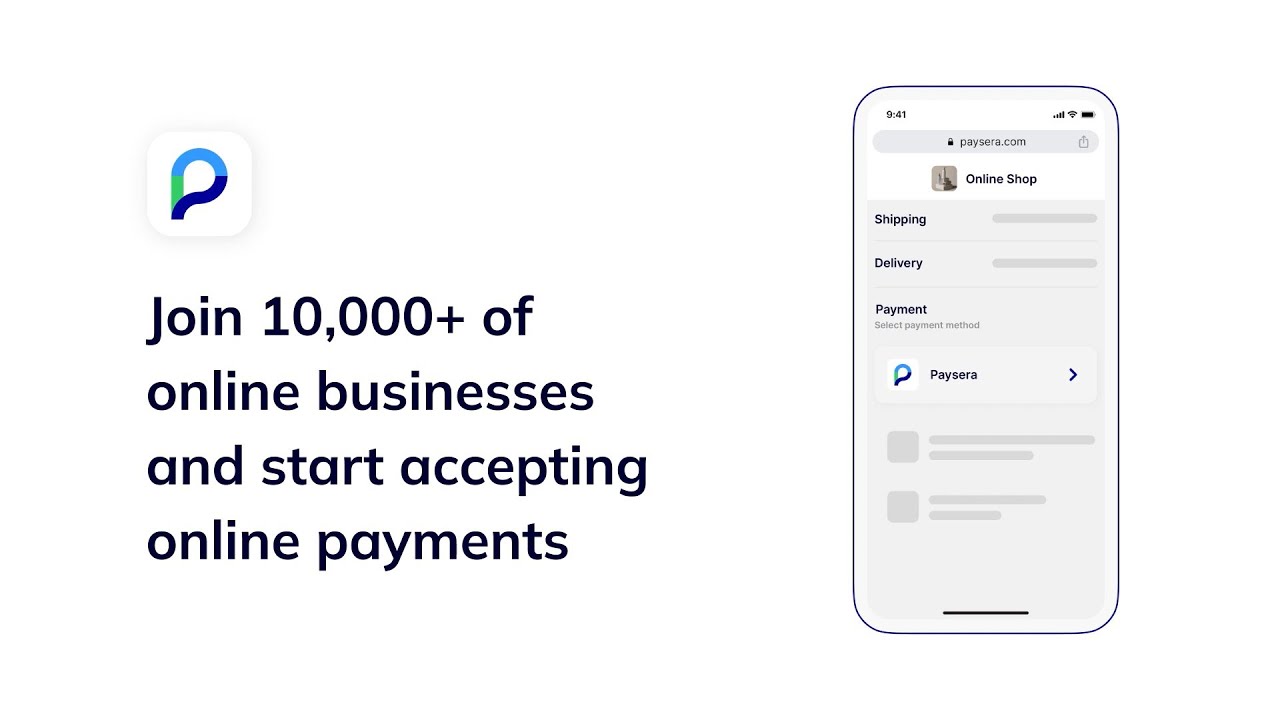 Paysera Checkout - online payment processing for e-shops - YouTube