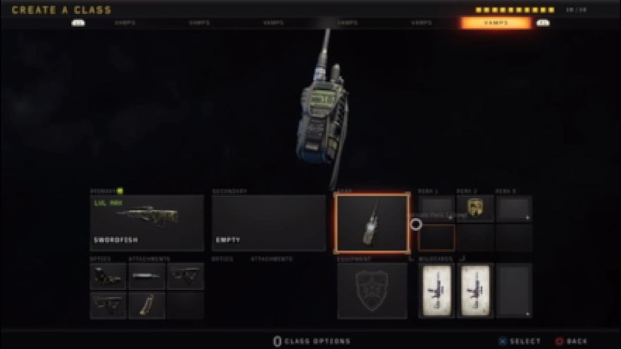 The swordfish is ...😍 (COD BO4) Nuclear GAMEPLAY-Best class setup ...