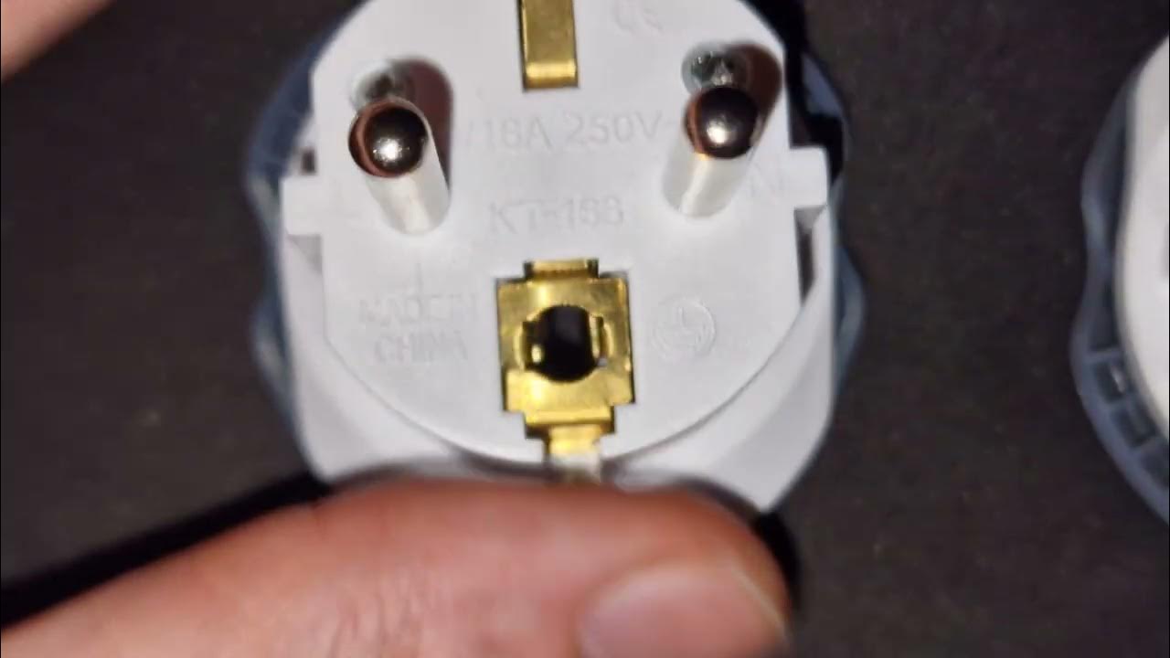 обзор переходника Marken KT-168 b.m.s. с американской, китайской на евровилку . - YouTube