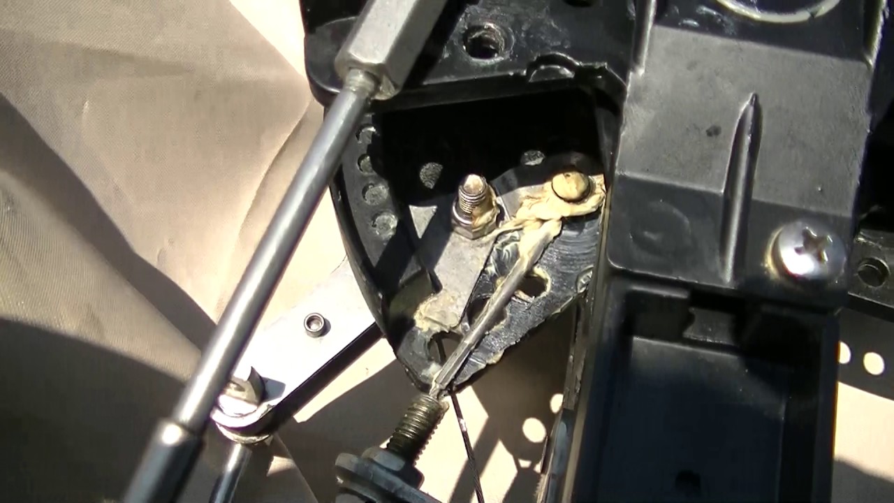 Throttle Shift Ultraflex VTS Trim - YouTube