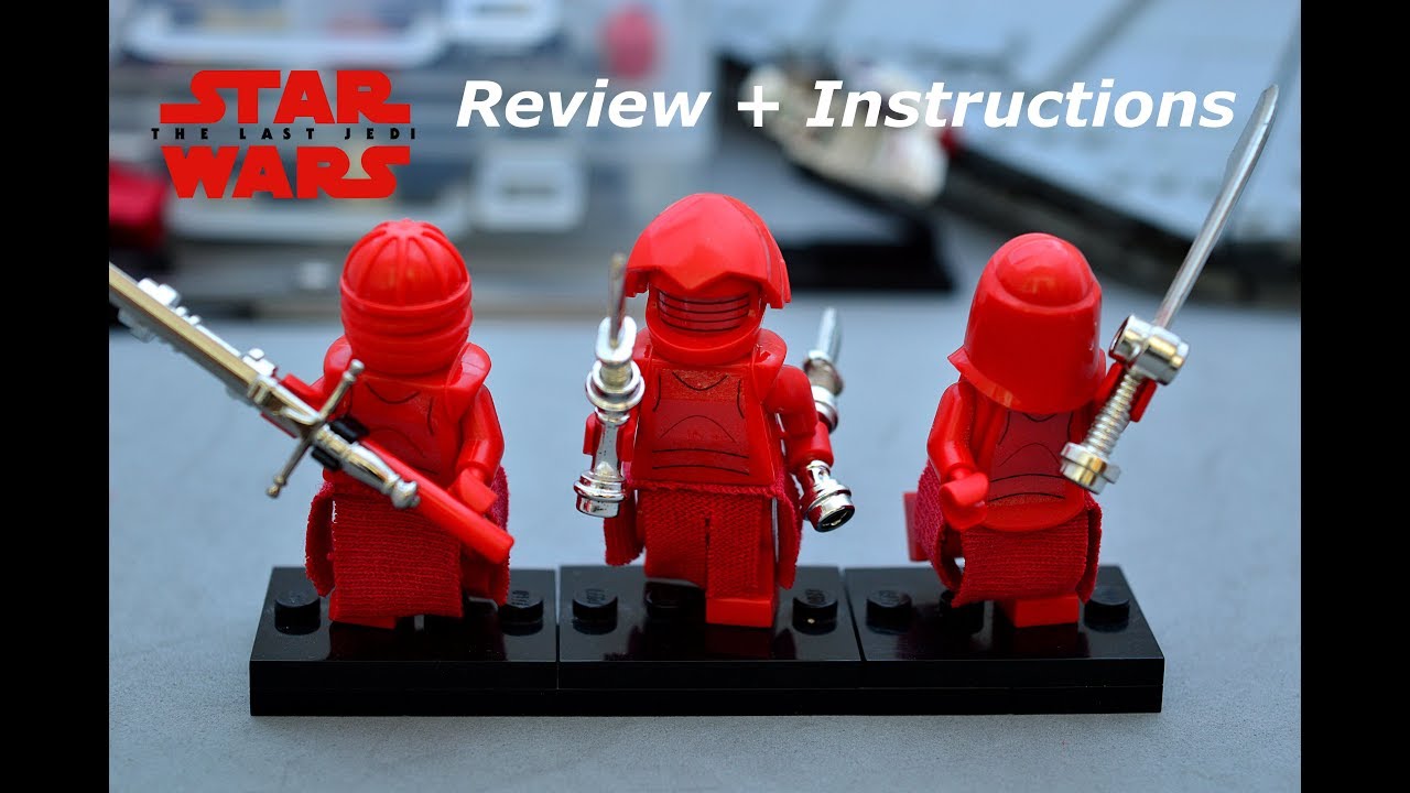 Custom LEGO Star Wars Praetorian Gaurds | Make your own custom capes ...