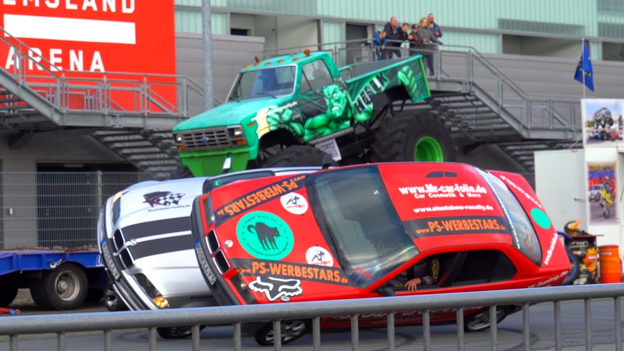 Hollywood Stuntmans Action Drive Car with 2 Wheels 4K Video - YouTube