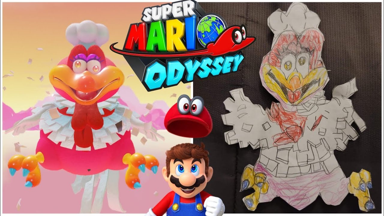 Súper Mario Odyssey cookatiel Boss - YouTube