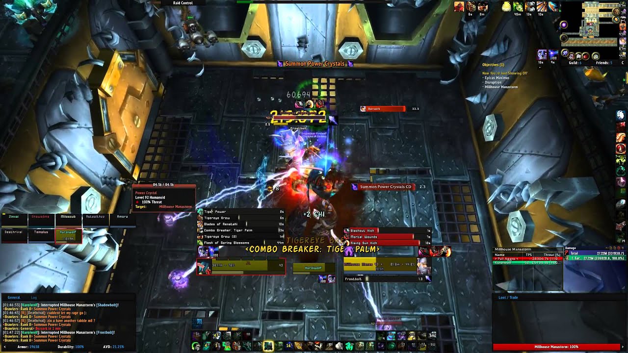 Brawlers Guild - Millhouse Manastorm WW Monk - YouTube