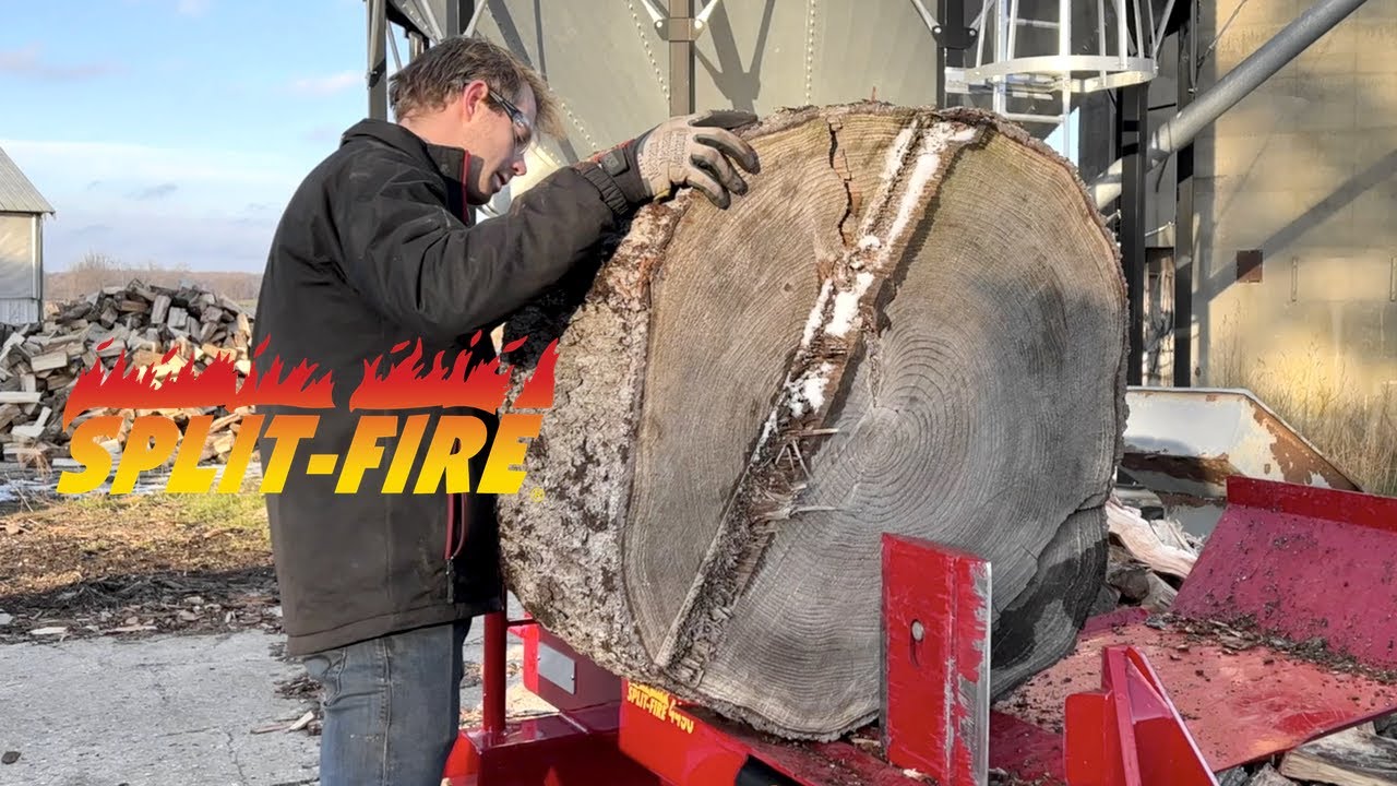 SPLIT-FIRE 4490 Log Splitter - YouTube