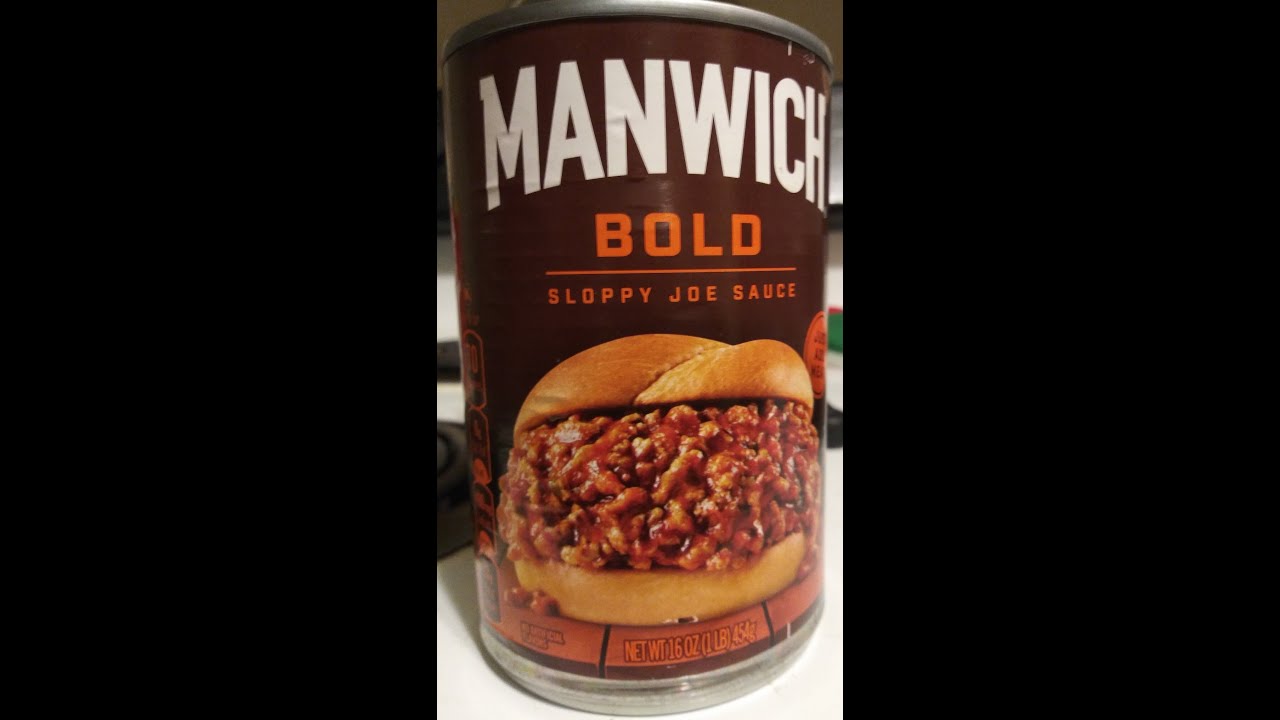 Manwich Bold Sloppy Joe Sauce Review - YouTube