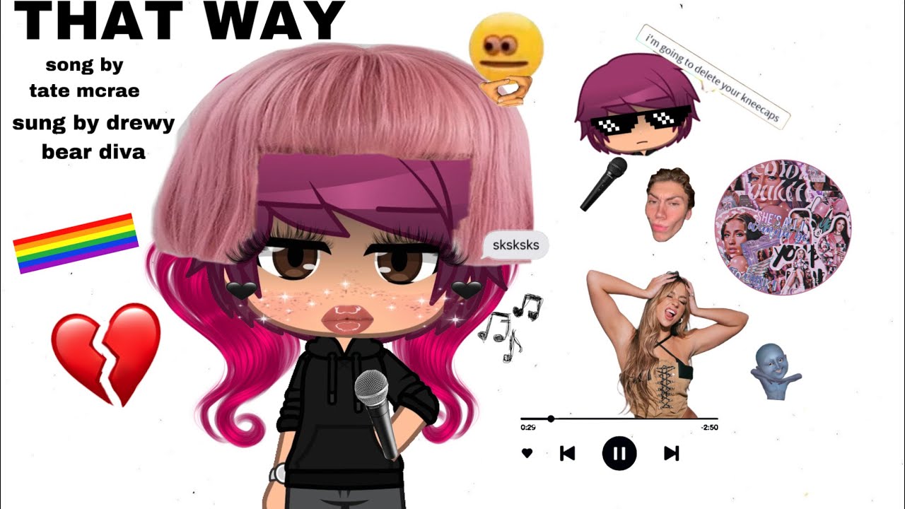 || Tmf x lyrics || Drew x That Way by Tate Mcrae || Quality sucks ik ...