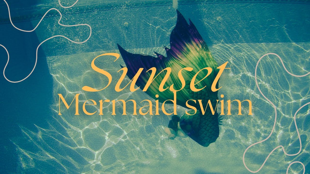 Sunset Mermaid Swim | ft. Spring Blossom by Nereid Studios - YouTube
