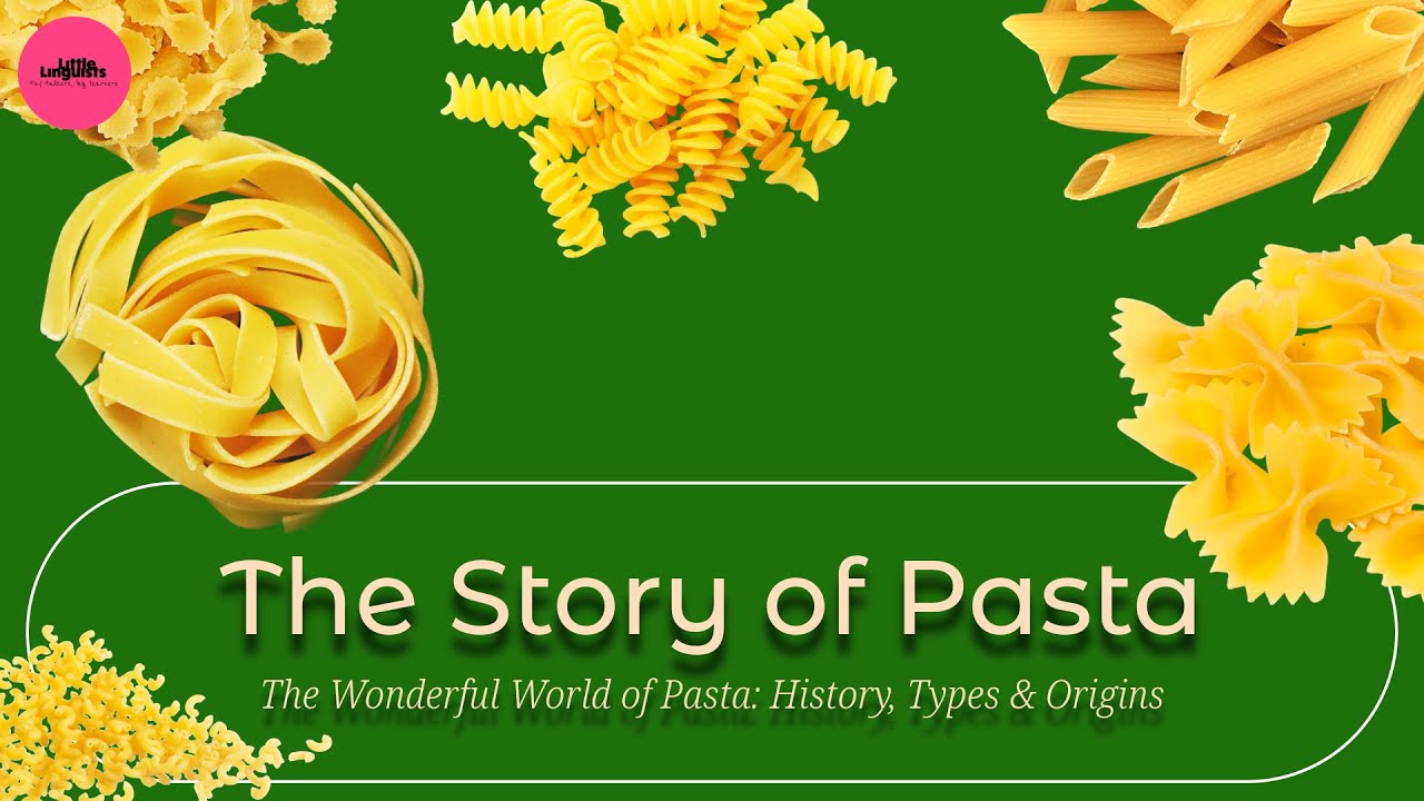 What is Pasta? Fun Facts & Shapes Explained for Kids! How Pasta is Made ...
