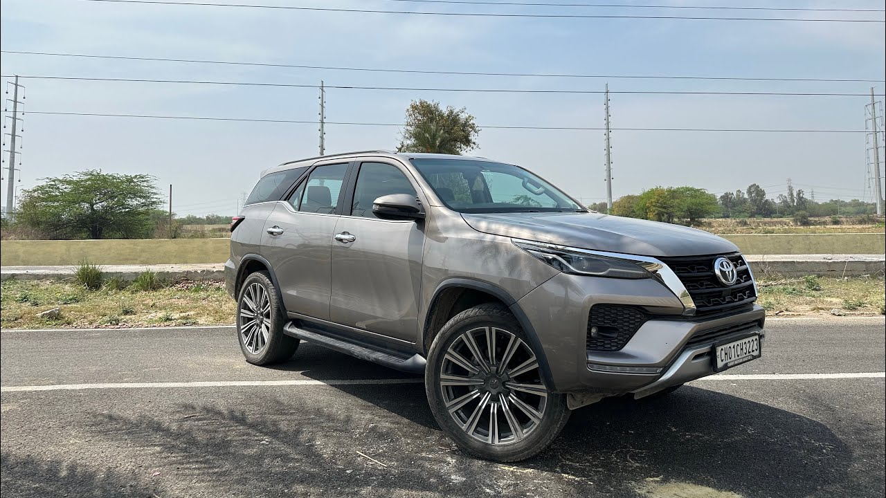 Most unique FORTUNER IN DELHI 😍🔥|24 inch 😱|#fortuner #toyota ...