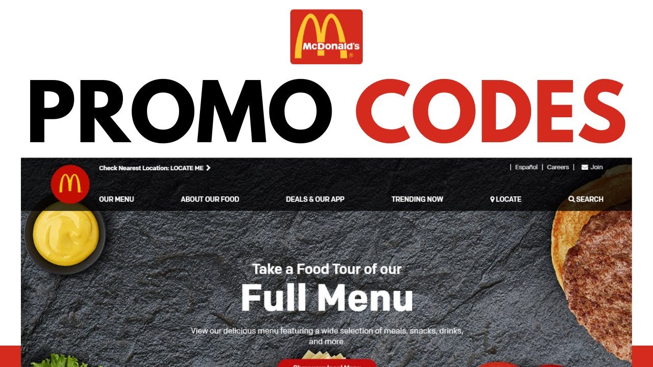 Best McDonalds Promo Codes - TOP 3 PROMO CODES (2024) - YouTube