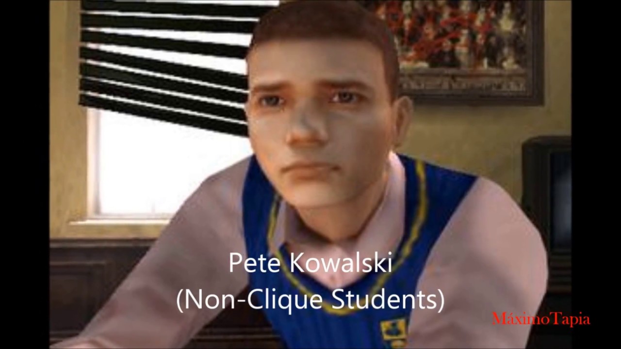 Bully SE: Pete Kowalski (Non clique) vs Ray Hughes (Non Clique) (Full ...
