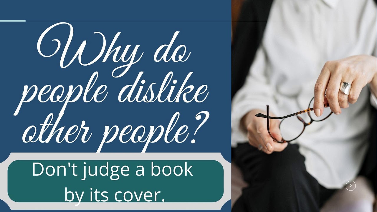 English Listening Practice Don t judge a book by its cover - YouTube