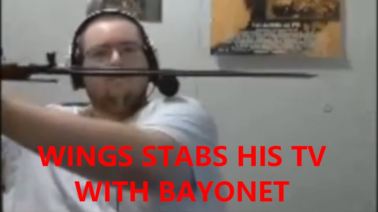 Wings Of Redemption BREAKS His TV With A BAYONET - YouTube