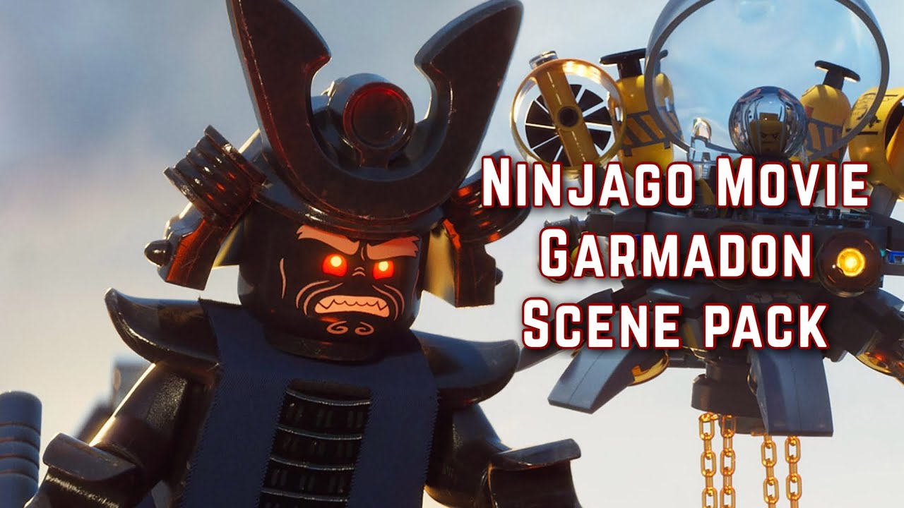 garmadon scenepack | lego ninjago movie - YouTube