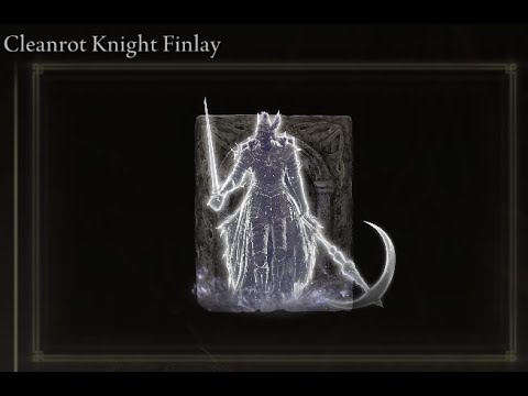 ELDEN RING - CLEANROT KNIGHT FINLAY SPIRIT SUMMON LOCATION - YouTube