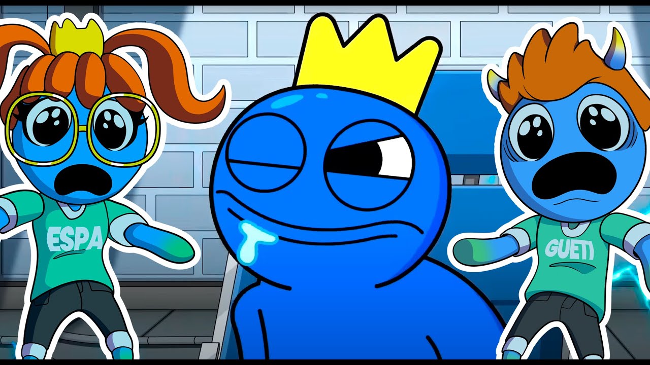 😱¿Nuestro papi BLUE es MALO?😱Rainbow Friends Animación! - YouTube