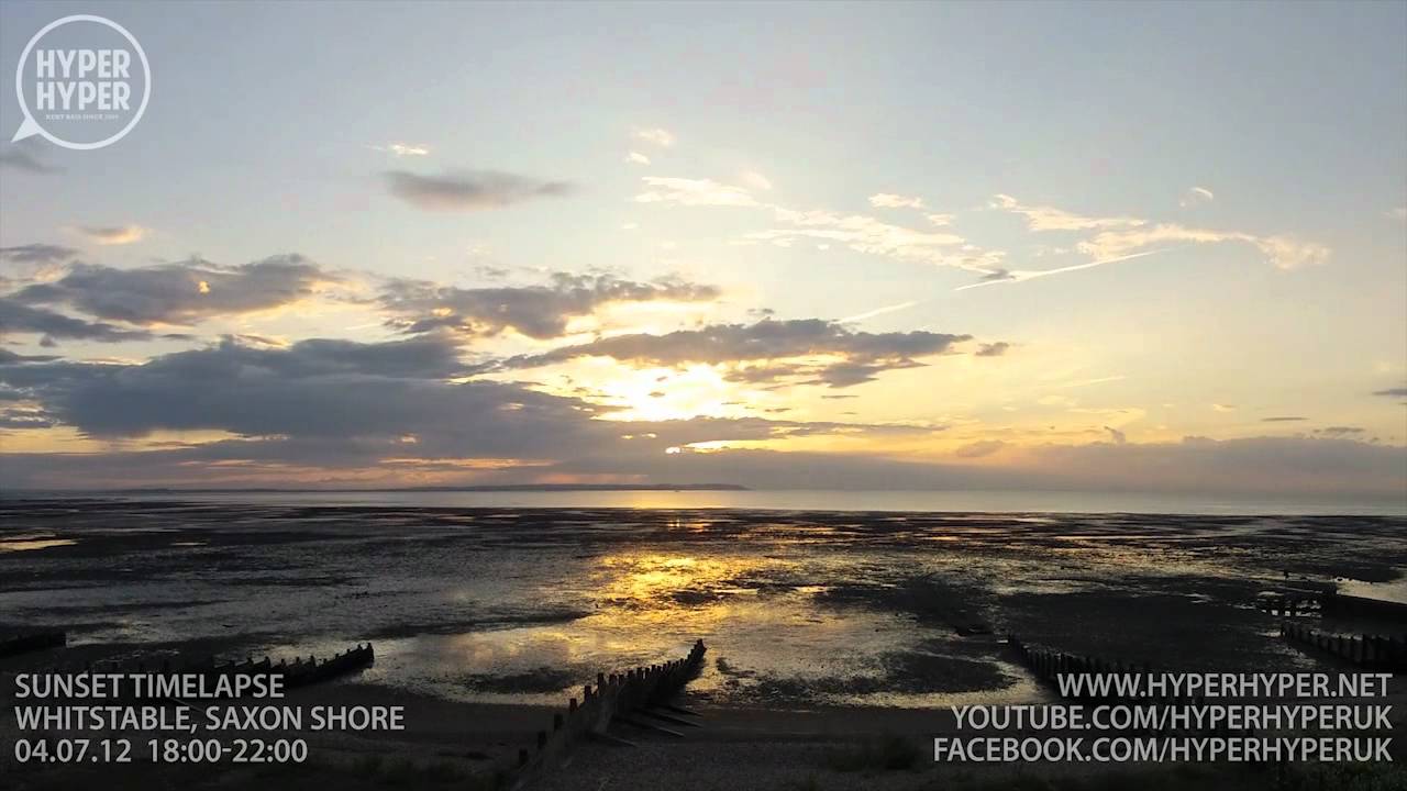 Whitstable Sunset Timelapse 002 / Saxon Shore / 06.07.2012 - YouTube