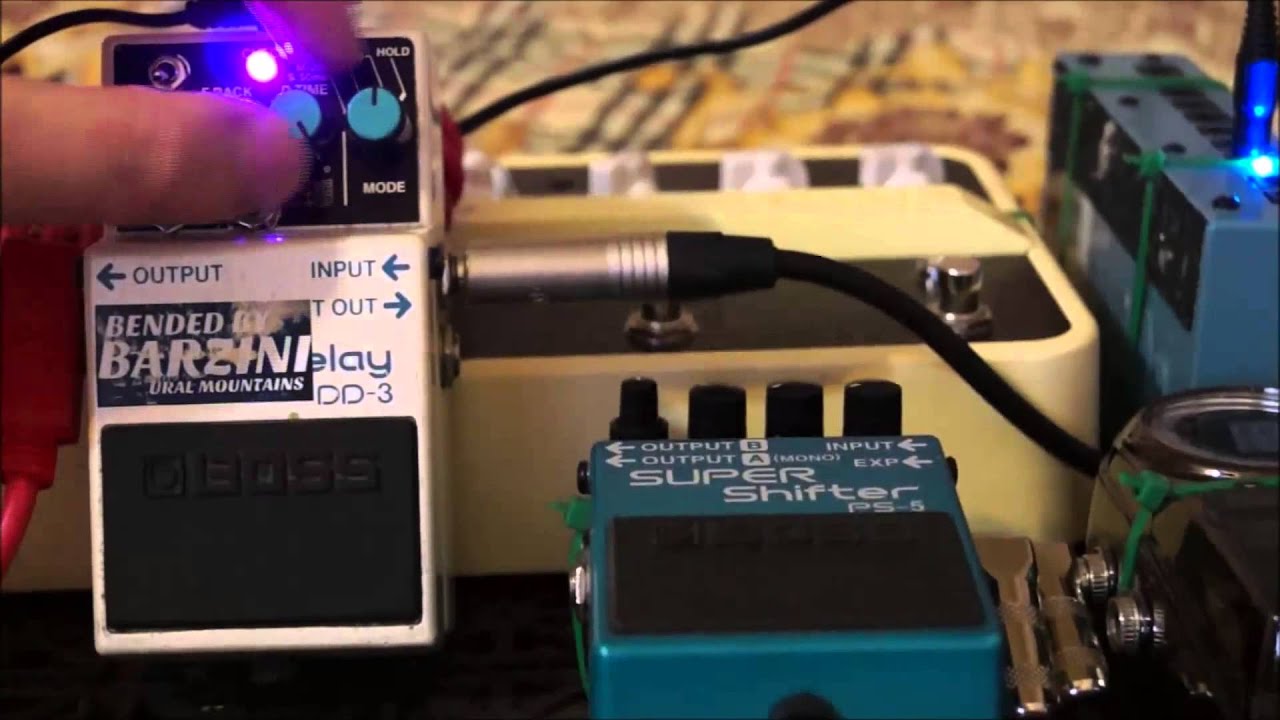 Boss DD-3 LO FI Mod bended by BARZINI - YouTube