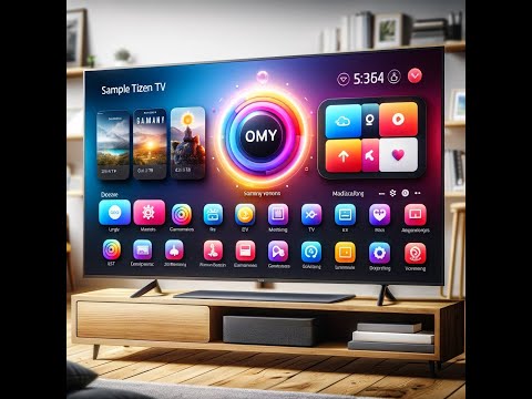 Sample Tizen TV application using Tizen Studio - YouTube