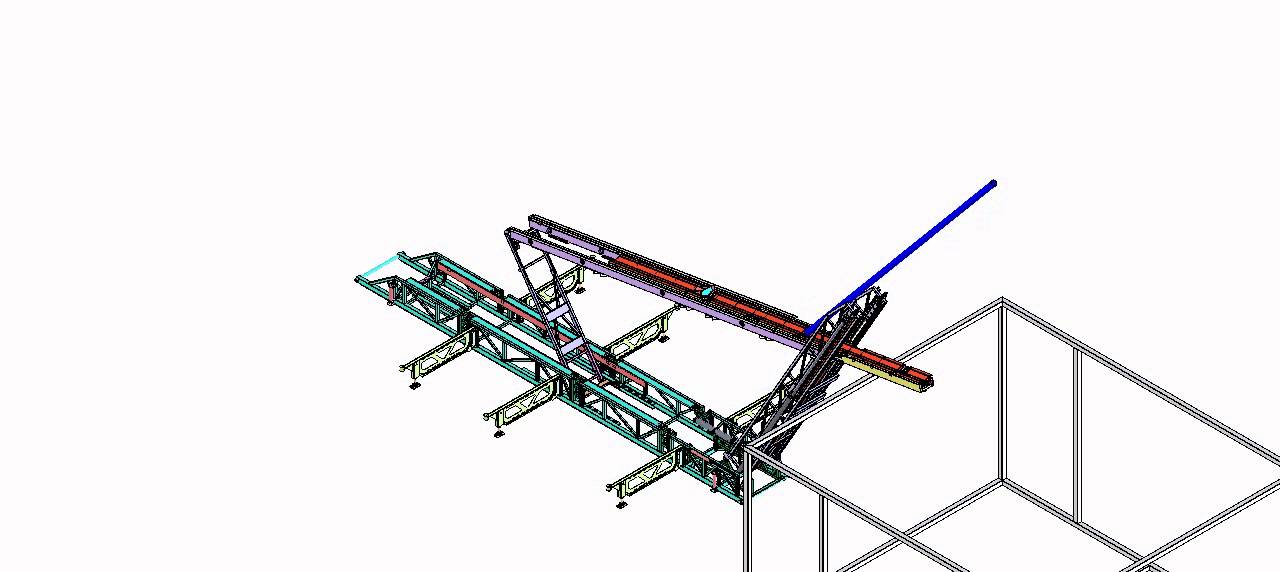 Hydraulic power catwalk - YouTube