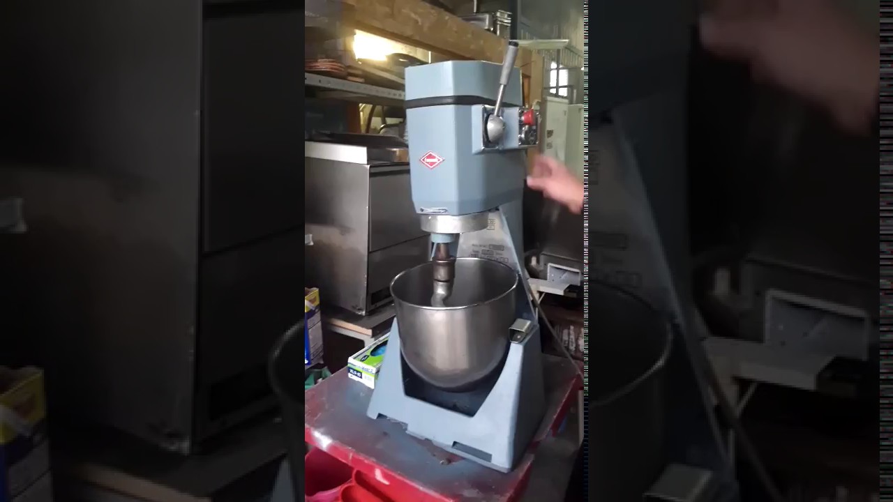 Amasadora Segunda Mano Sammic BM-20 Funcionamiento - YouTube