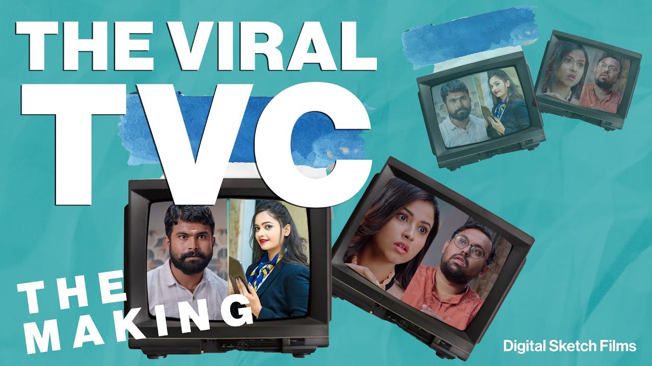 The Viral TVC II The Making II Digital Sketch Films - YouTube