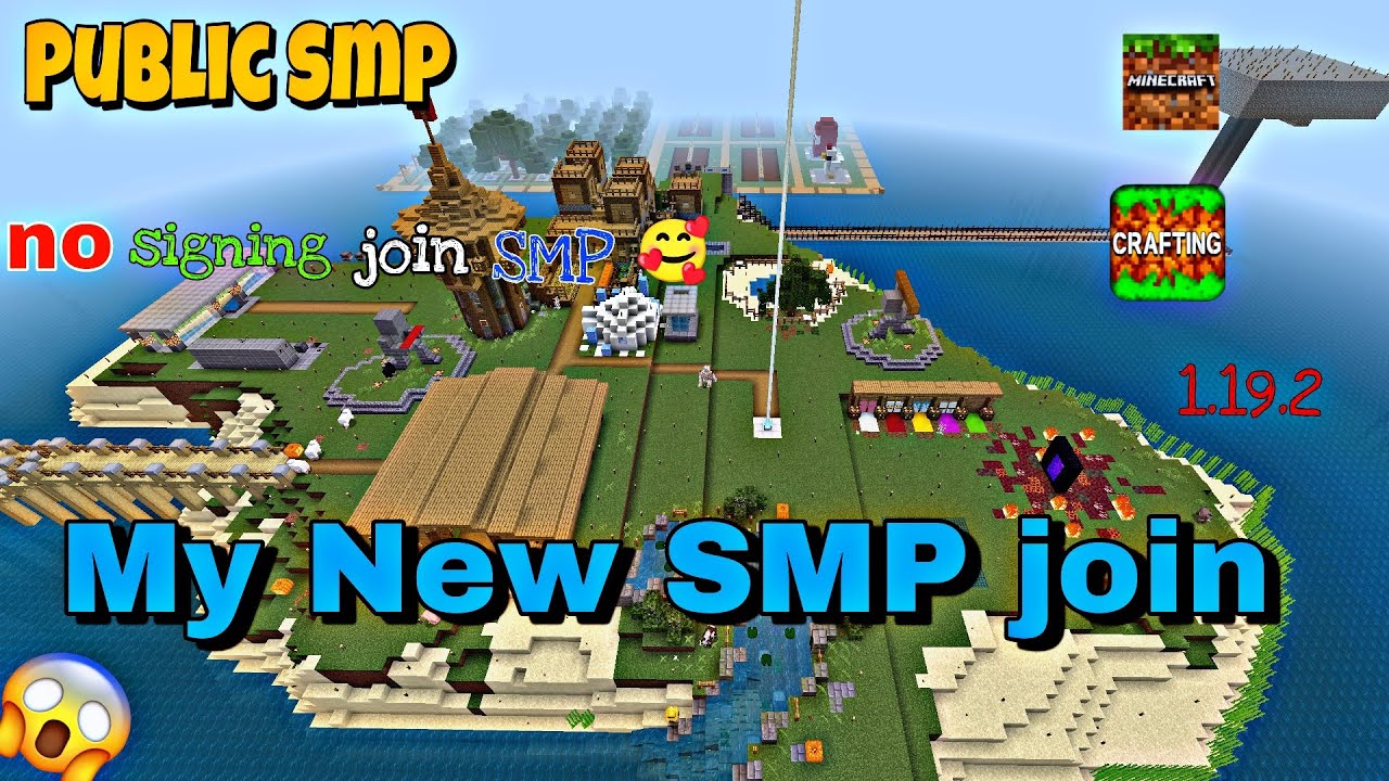 New PUBLIC SMP JOIN: Introducing the New Smp Crafting & Building Server ...