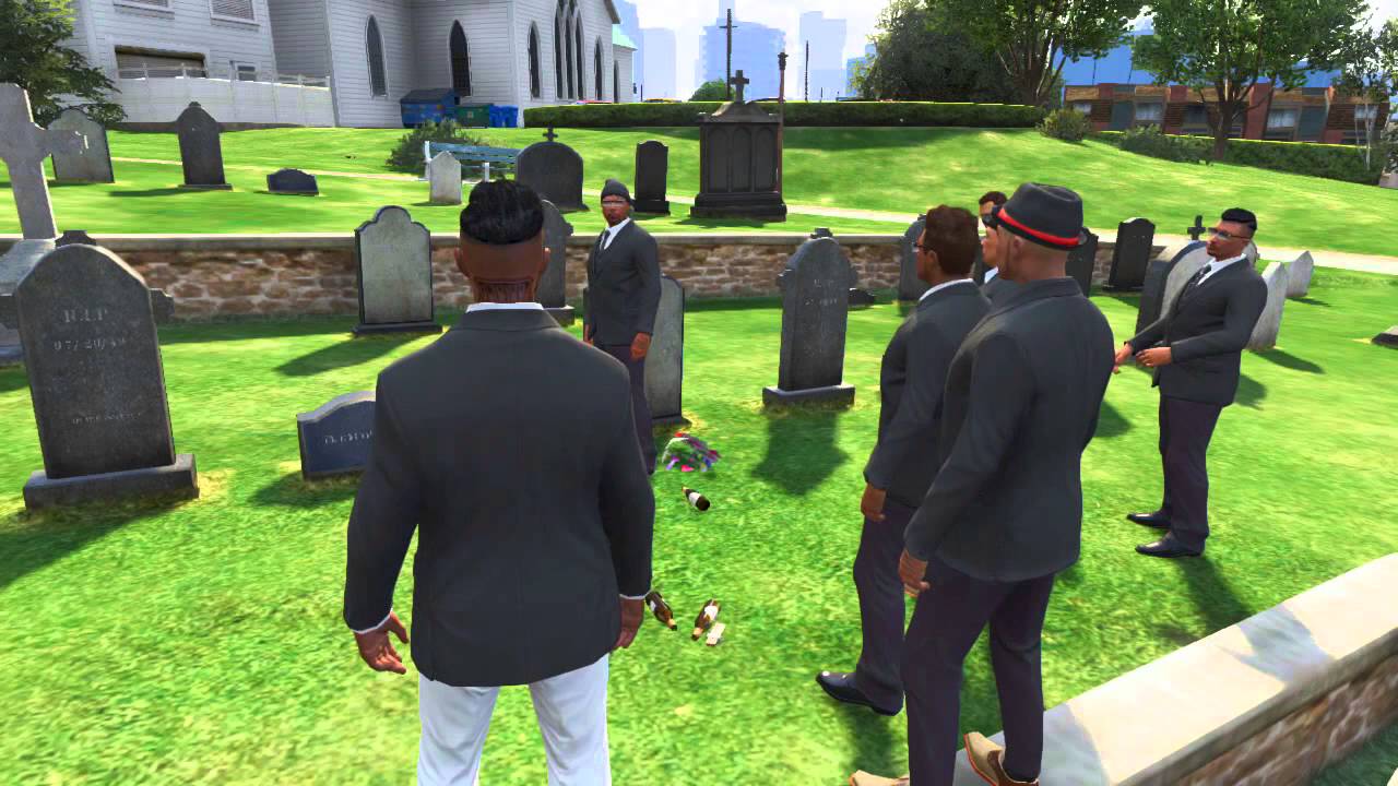 Gta V Funeral skit - YouTube