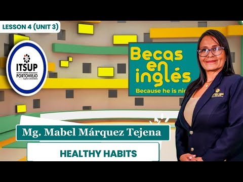 LESSON #4 (UNIT 3) | HEALTHY HABITS - YouTube