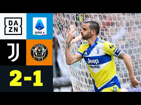 Doppelpack Bonucci! Juve schlägt Schlusslicht Venezia: Juventus - Venedig 2:1 | Serie A | DAZN