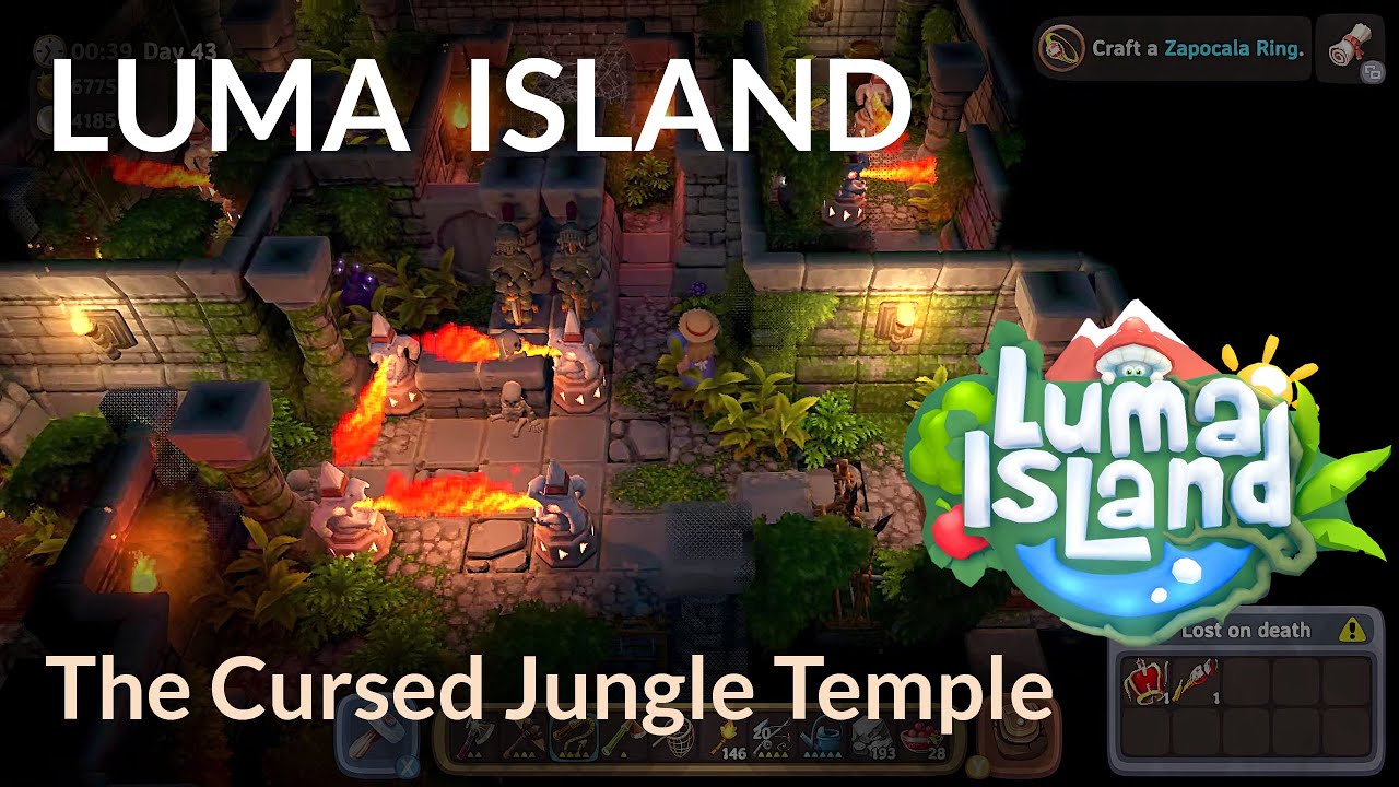 Luma Island | Playthrough (No Commentary) | The Cursed Jungle Temple ...