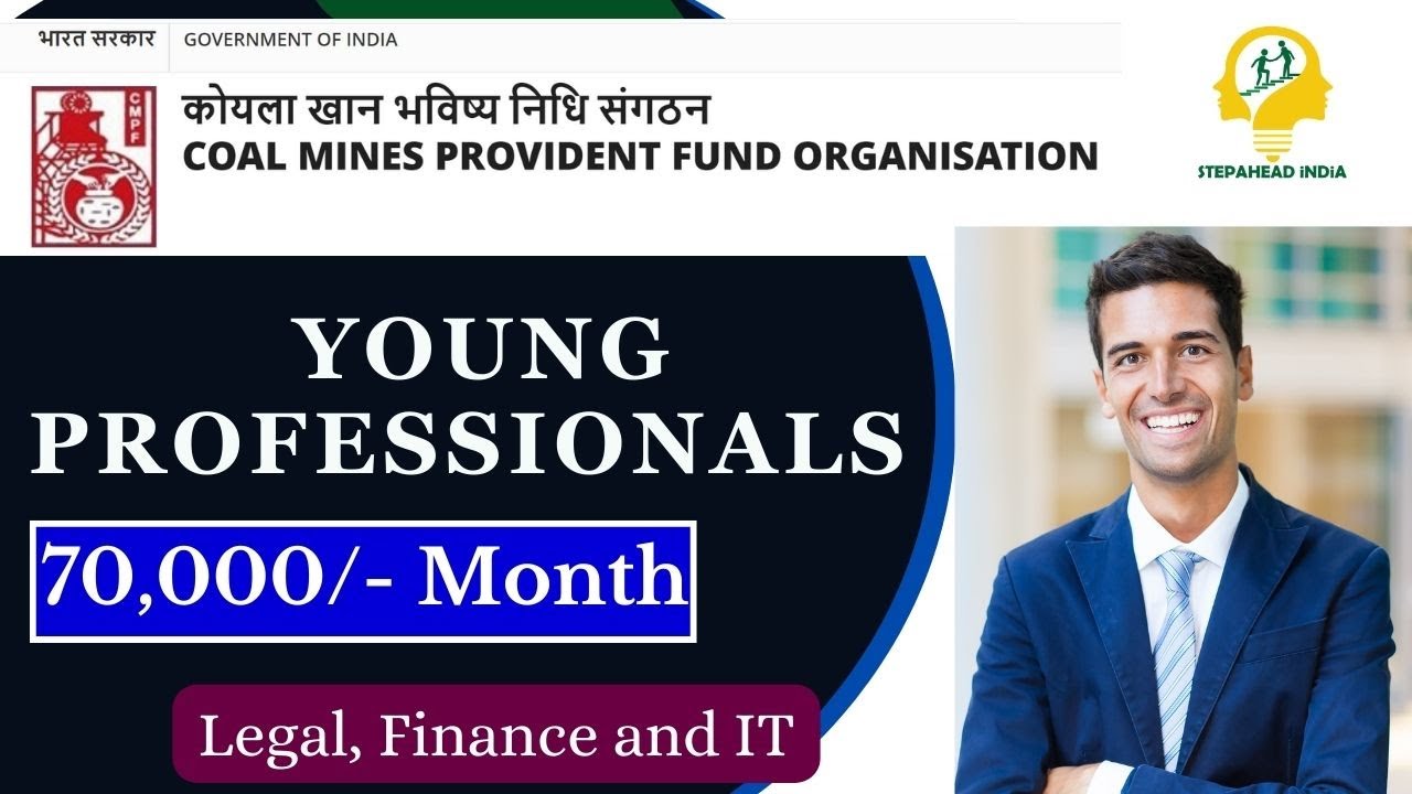 Young Professional at CMPFO - Ministry of Coal | 75,000/- Month | Legal ...