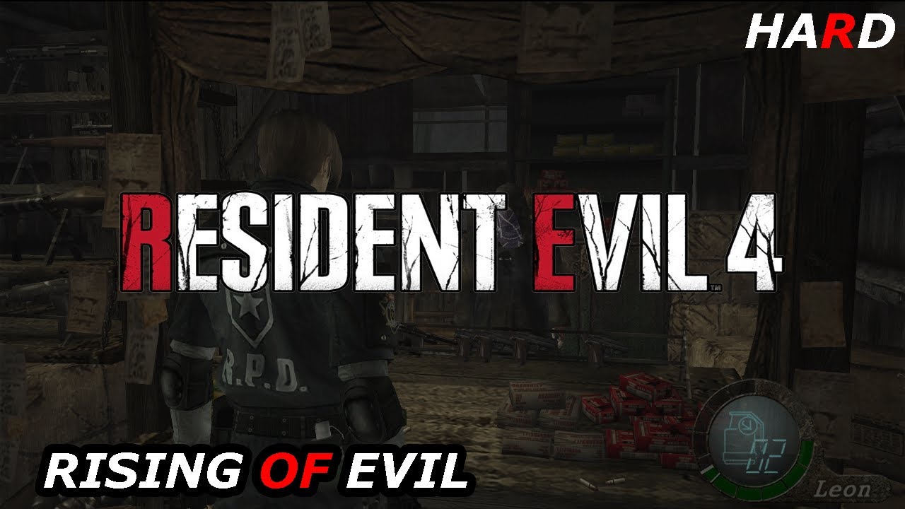 RE4 UHD MOD RISING OF EVIL HARD {DIFICULDADE} #4 - YouTube