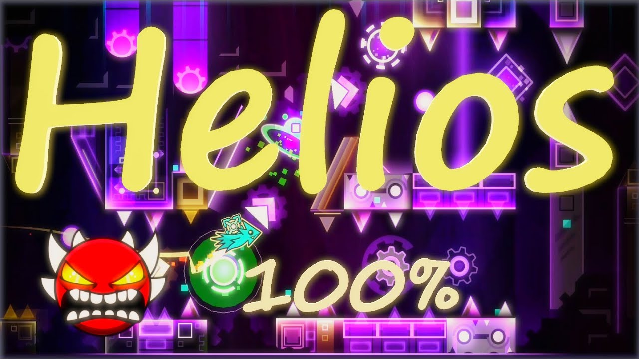 Helios 100% (Extreme Demon by Canonlaw and more) - YouTube