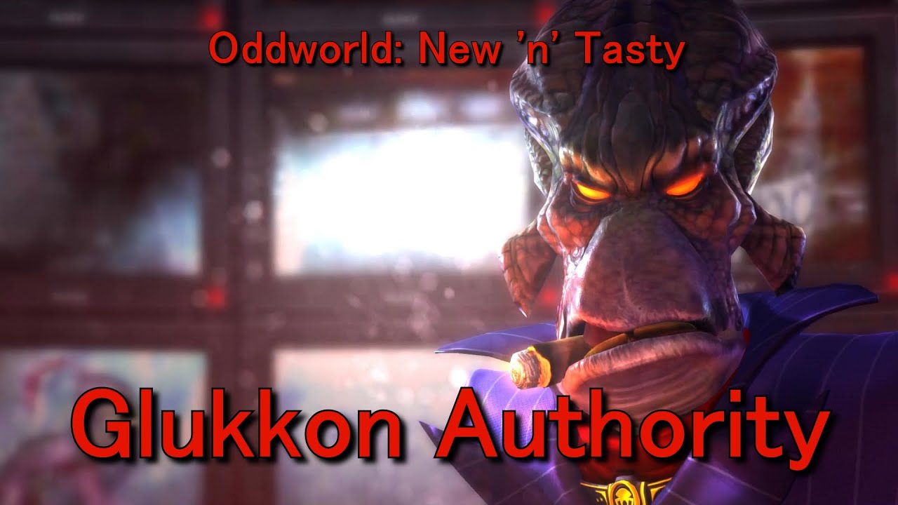 FINALE: Glukkon Authority | Oddworld: New 'n' Tasty (Hard) - YouTube