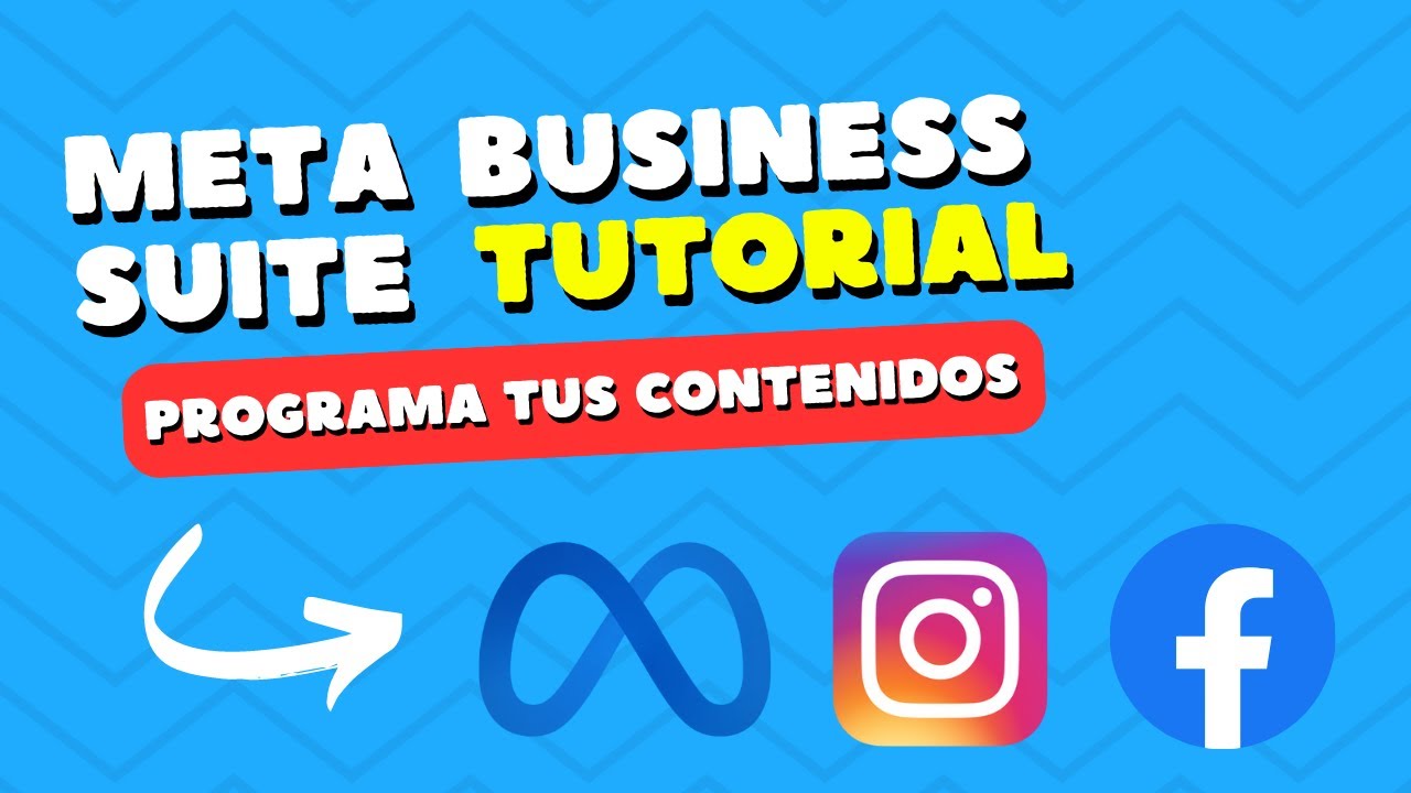 Meta Business Suite TUTORIAL (Programa tus Contenidos) - YouTube