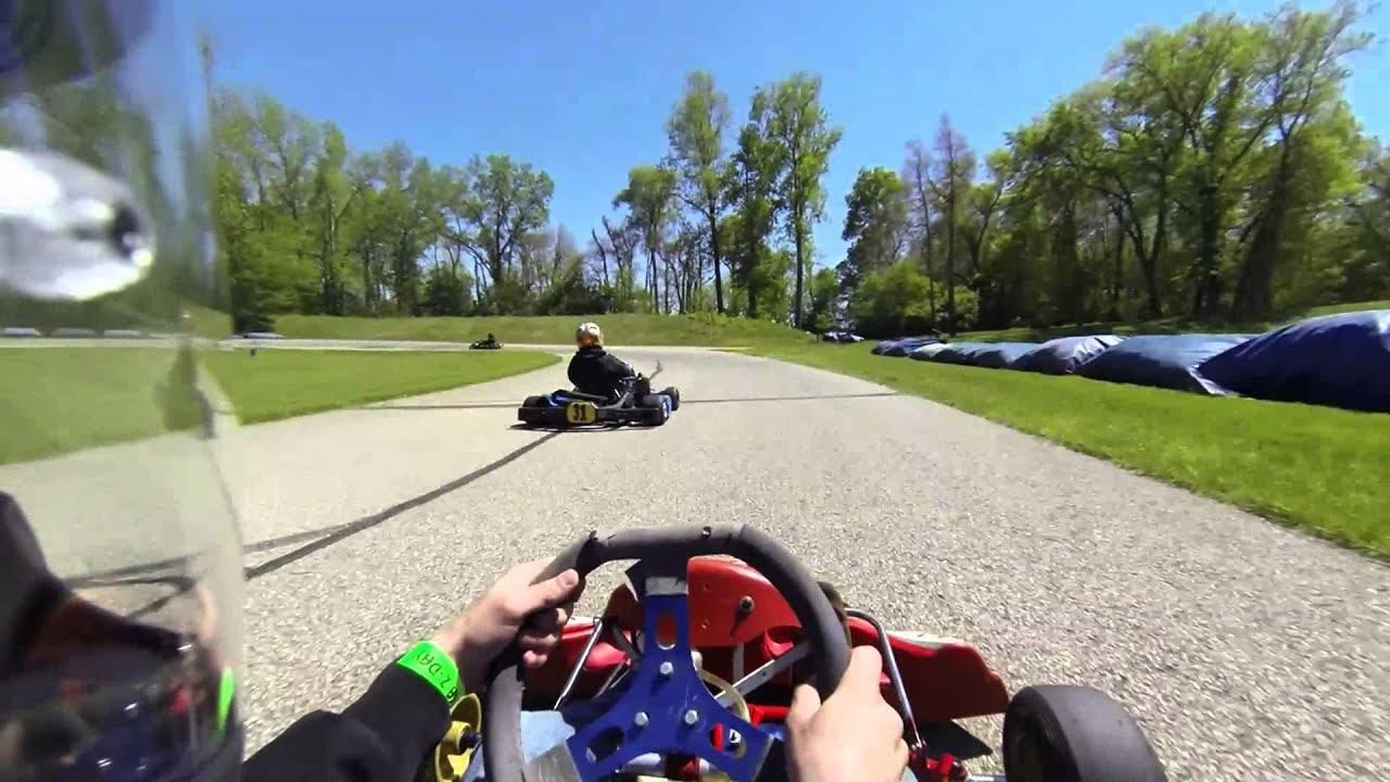 Karting at Michiana Raceway Park - YouTube