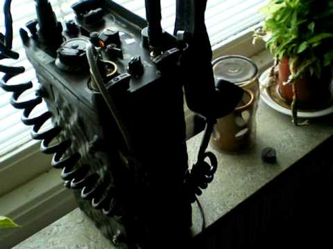 Military transceiver US army signal corps - YouTube