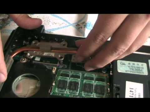 How to replace a laptop processor ? - YouTube