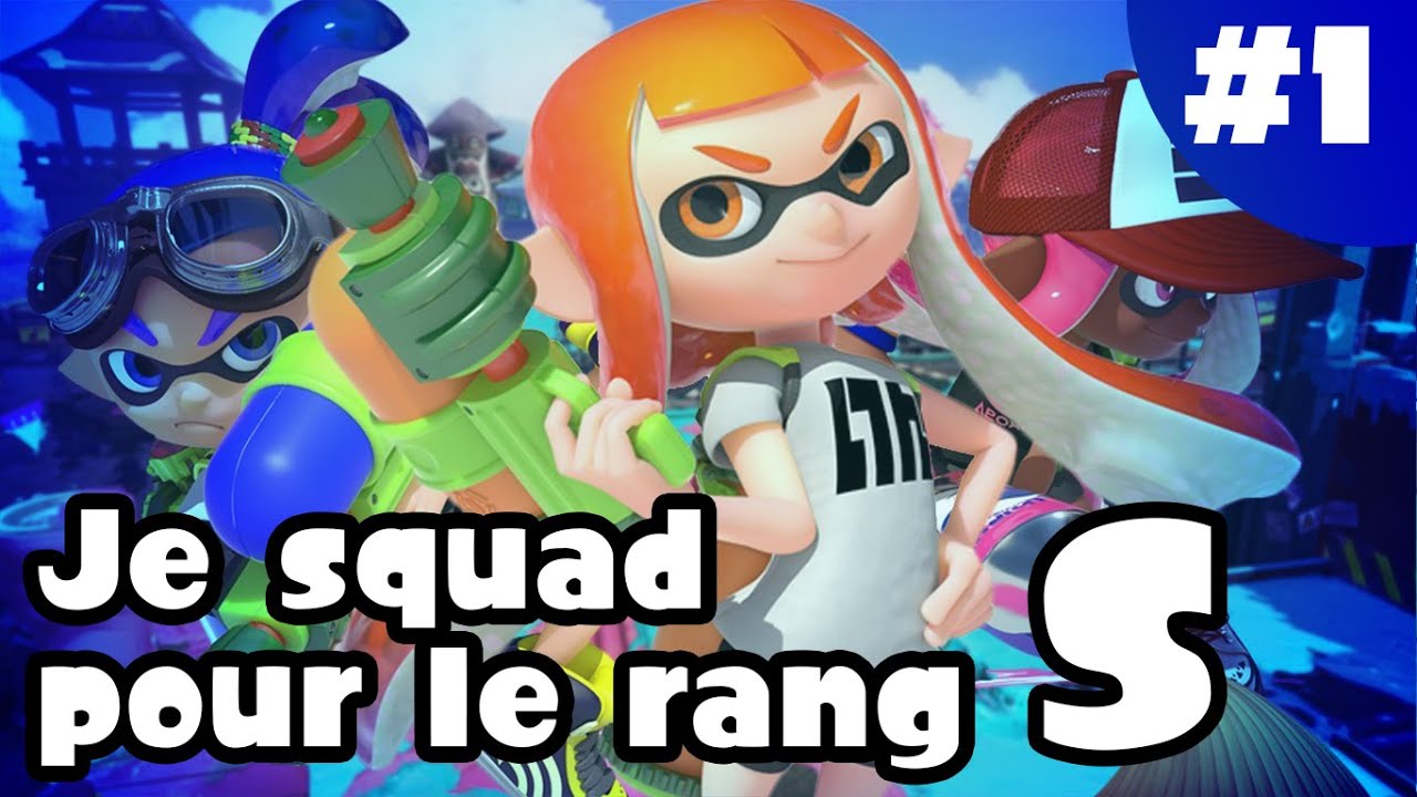 Let's play Splatoon #32 Je veux passer rang S - YouTube