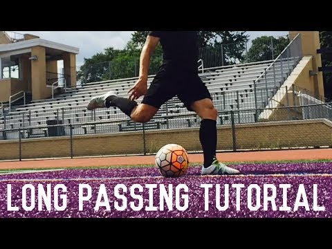 Long Passing Tutorial | How To Ping A Ball | Improve Your Long Passing Accuracy
