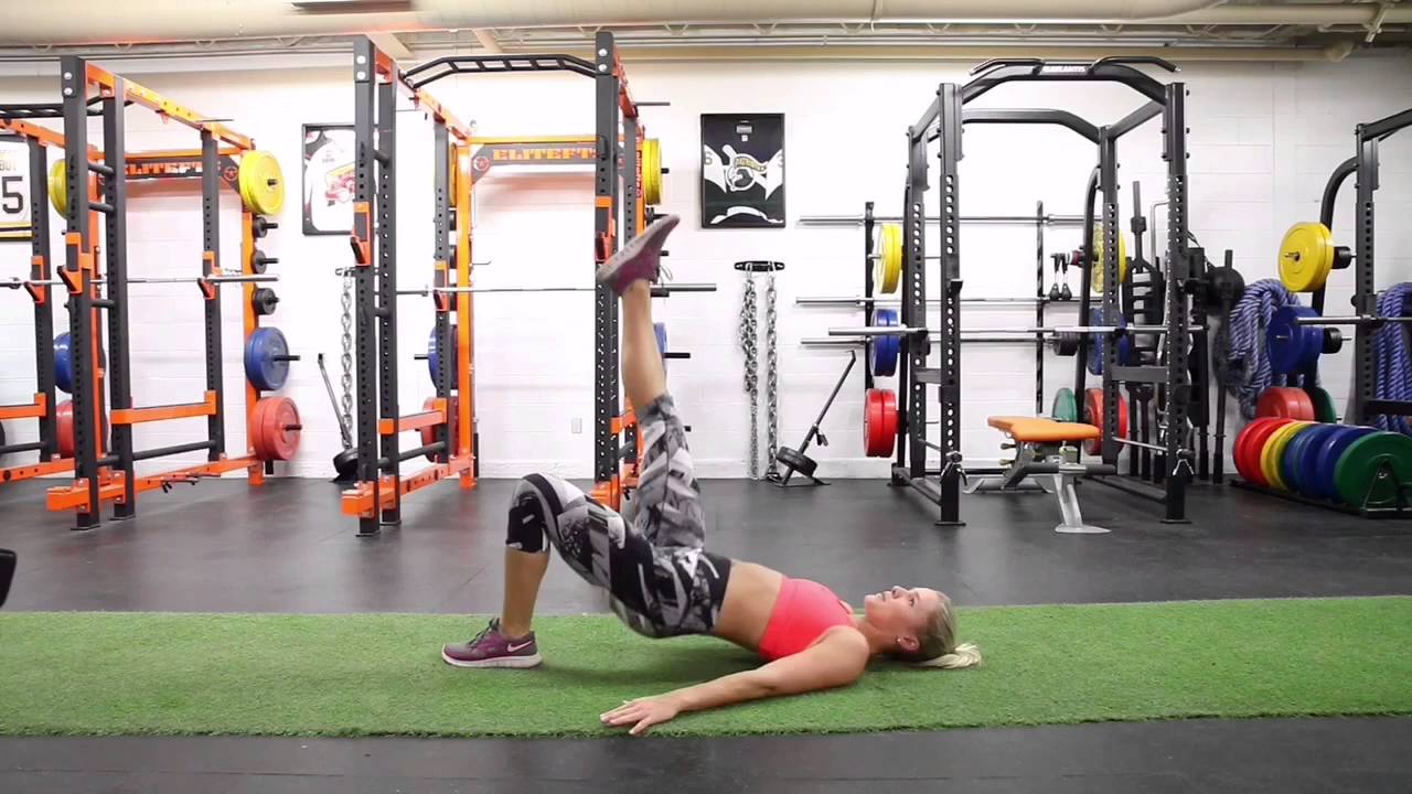 One-Leg Glute Hip Bridges - YouTube