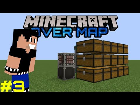 Meu novo SISTEMA DE ARMAZENAMENTO do Simple Storage Minecraft Over Map ...